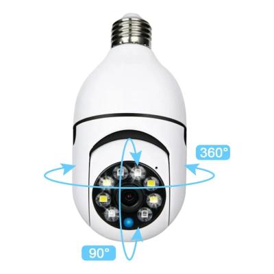China 1080P WiFi Bulb Camera 360° Panoramic E27 Dome Socket Night Vision Motion Detection for sale
