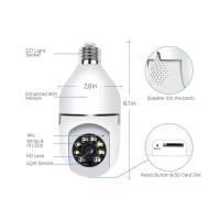 China 1080P WiFi Bulb Camera 360° Panoramic E27 Dome Socket Night Vision Motion Detection for sale