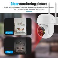 China Wireless 2MP PTZ Security Camera 1080p Full Color Night Vision Outdoor WiFi IP Camera for sale