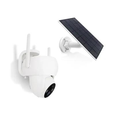 China 3MP Solar WiFi Security Camera 9000mAh Rechargeable Battery Outdoor IP65 Surveillance for sale