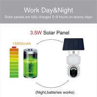 China S30 4G Solar WiFi PTZ Security Camera 1080P Outdoor Wireless IP Surveillance with PIR Detection for sale