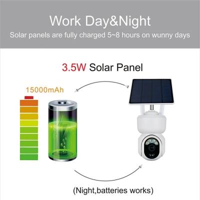 China S30 4G Solar WiFi PTZ Security Camera 1080P Outdoor Wireless IP Surveillance with PIR Detection for sale