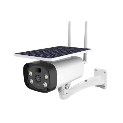 China 4G Solar Security Camera 1080P Wireless Outdoor IP Camera with 12800mAh Battery PIR Detection for sale