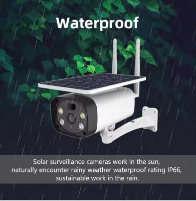 China Arrival HD 1080P PIR Battery Security Wireless WiFi Bullet Camera IP67 Solar 4G Network for sale
