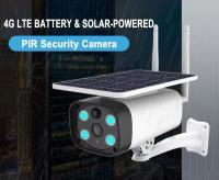 China 4G Solar Panel Camera 1080P Outdoor Security Wireless Monitor Waterproof CCTV Home Surveillance for sale