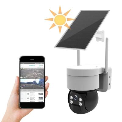 China ZCVISION 4G LTE Solar Security Camera 3MP 4MP HD Outdoor with 7800mAh Battery for Garden Yard for sale
