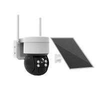 China 3MP 4G WiFi Solar PTZ Camera with PIR Detection 6W Panel 1080P Outdoor Security for sale