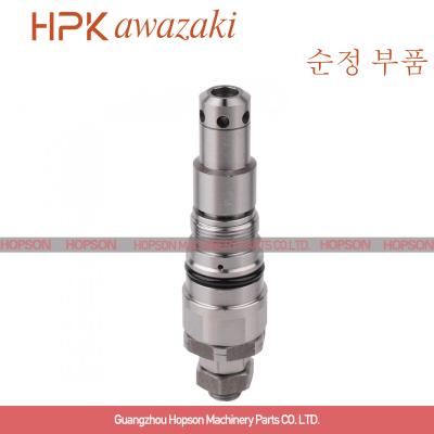 China Kobelco Excavator Relief Valve High Pressure Alloy Material 34.5 / 36.7 MPa for SK200 SK210 SK250 SK260 SK330 SK350-6 for sale