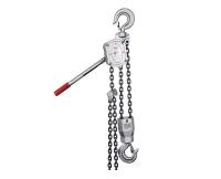 China JTAL Aluminium Alloy Lever Hoist 3-12 Ton Capacity with 8mm Chain Diameter and Adjustable Rotatable Chain for sale