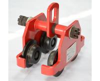 China JTGT-B Geared Trolley for Mechanical Lifting - 0.5T to 10T Capacity with 68-203mm I-Beam Compatibility for sale