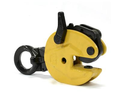 China JTLC-B Vertical Lifting Clamp for Steel Plates - 0.75T to 8T Capacity with 15-45mm Jaw Opening for sale