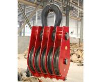 China JTPB-F5 Rings Series Closed Five Wheels Pulley 20t 280kN Heavy Duty Rigging for sale