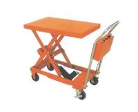 China JTEL-200A CE Certified Electric Scissor Lift Table - 200kg Capacity, 380-860mm Height Range, Hydraulic Transport Trolley for sale
