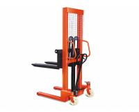 China JTHS-E Hydraulic Hand Stacker 1000kg Capacity 1600mm Lifting Height Manual Pallet Stacker for sale