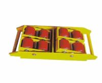 China Efficiently Position Heavy Objects with JTCT-E Series Transport Trolley s Large-Diameter Sealed Nylon Rollers for sale
