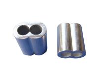 China JTR-AS Aluminum Sleeve Hourglass Compression Fittings for Wire Rope 1/16