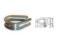 China G414 Heavy Duty Thimble U.S. Type Wire Rope Fitting - 1/4