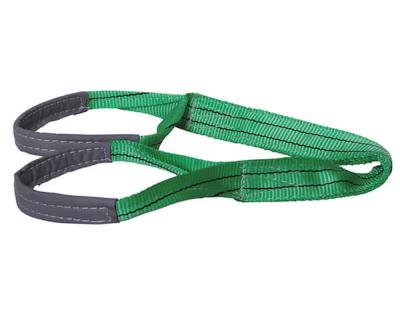 China Heavy Duty Eye to Eye Webbing Sling 1-24T Capacity EN 1492-1 Compliant with 7:1 Safety Factor for sale