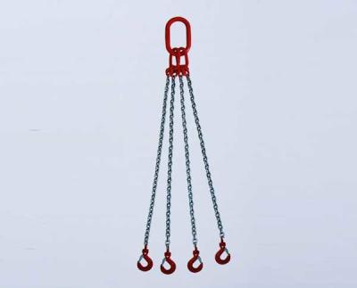 China JTCS Chain Sling Master Ring Connecting Links End Fittings 4:1 Safety Factor Customizable Length for sale