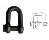 China JTR-SE15 Towing Shackle with Square Head Screw Pin - 1/4