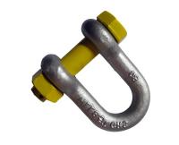 China Grade S Marine Towing Dee Shackle JTR-SE18 Hot Dip Galvanized Safety Pin 0.33T-150T for sale