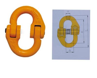 China G80 European Type Connecting Link JTR-HL01 8-32mm for Hoist Lifting Rigging for sale