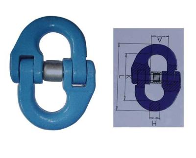 China Jentan JTR-HL10 Grade 100 Alloy Steel European Type Connecting Link 6-32mm for Lifting Slings for sale