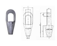 China JTR-ST02 U.S.TYPE Grooved Closed Spelter Sockets（US417） for sale