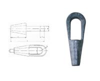 China JTR-ST05 JIS Type Closed Wire Rope Sockets for sale