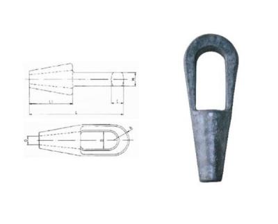 China JTR-ST05 JIS Type Closed Wire Rope Sockets for sale