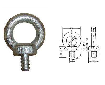 China JTR-BN04 DIN580 Eye Screw for sale