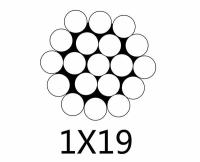 China Galvanized Aircraft Cables 1/4 inch to 3/8 inch Diameter with 6100-18000 lb Breaking Strength for sale