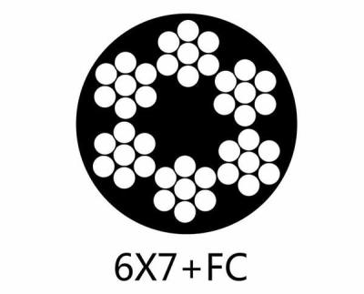 China PVC PP PE Coated Steel Wire Rope 6x7 7x7 6x19 7x19 1.5mm to 14mm Diameter for sale