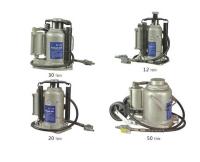 China JTAJ-A Hydraulic Air Bottle Jack - 12-50 Ton Capacity, 120 PSI Operation for Automotive & Construction for sale