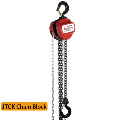China JTCK 2 Ton Chain Hoist with Grade 80 Load Chain and 3m Lift Capacity - CE & GS Certified for sale