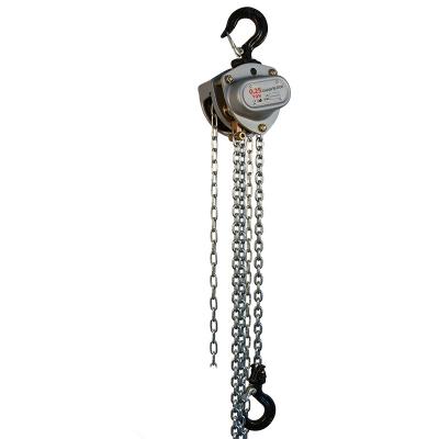 China JTVD Mini Chain Block 0.25T-0.5T Capacity with 4mm Hand Chain and Low Alloy Steel Construction for sale