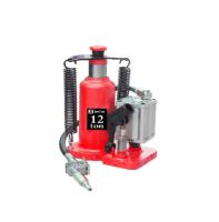 China Pneumatic Hydraulic Bottle Jack 10-100 Ton Dual Power Industrial Lifting Tool for sale