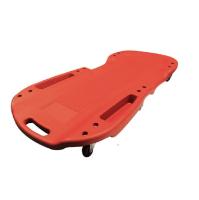 China Red Foldable Padded Creeper Trolley for Car Mechanics 36 Inch Heavy Duty for sale