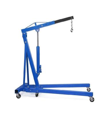 China Heavy Duty Lifting Crane 2000 lbs Capacity Steel Construction with Swivel Casters for sale