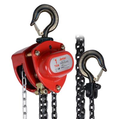 China VD Manual Chain Hoist 3 Ton Capacity with 3 Meter Lifting Height and -40°C to 60°C Temperature Range for sale