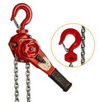 China TUV GS CE Certified 3 Ton Manual Lever Chain Hoist 8mm Chain Cast Iron Housing for sale