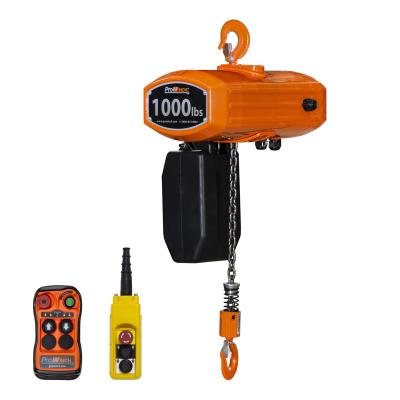 China 1 Ton Electric Chain Hoist with 8m/min Lift Speed, IP54 Protection, and 220-600V Power Supply for Industrial Lifting for sale