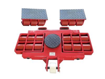 China Portable 4-Wheel Folding Transport Trolley 800x500x900mm with Lockable Wheels for Heavy Equipment for sale