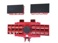 China Heavy-Duty Transport Trolley with 3-5 Lockable Wheels and 1-5 cm Lift Height for Industrial Equipment Moving for sale