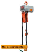China Single Phase Double Speed Electric Chain Hoist 0.5-50t 7.1mm Load Chain CE UL for sale