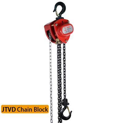 China JTVD Manual Chain Hoist with 1000 N/mm² Load Chain Strength and 2.5x Safety Factor for Industrial Material Handling for sale