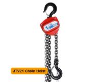 China JTV21 Series Manual Chain Hoist 1T 3M Lightweight 7.3kg CE GS Certified for sale