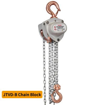 China JTVD-B Explosion-Proof Hand Hoist for Hazardous Zones -40°C to +50°C Temperature Range with 1500+ EU Standard Fatigue Life for sale