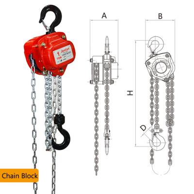 China 0.5-50Ton Manual Chain Hoist Alloy Steel 3M Lifting Height 1-20 Chain Fall Industrial Grade for sale