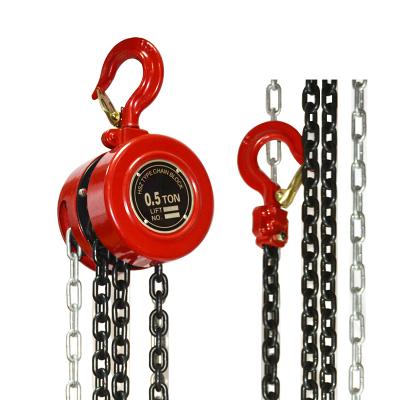 China JTSK Manual Chain Hoist 0.5-50Ton Capacity 8-155kg Net Weight Low Headroom for sale